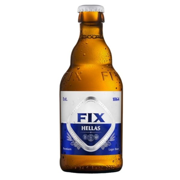 FIX Greek Blonde Beer 330ml | Agora Greek Delicacies UK