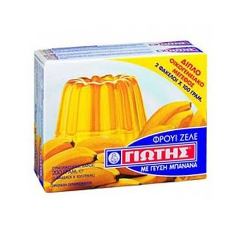 Fruit Zele Banana 200gr Yiotis | Agora Greek Delicacies