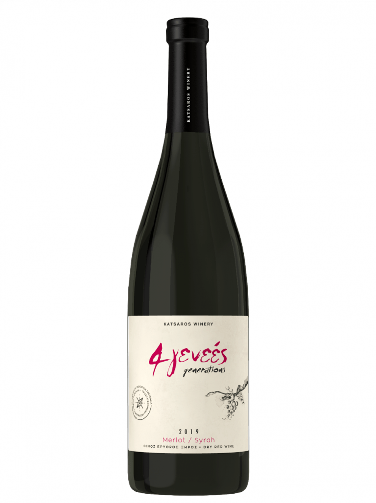 4 Generations Red Dry PGI Wine 750ml Katsaros | Agora
