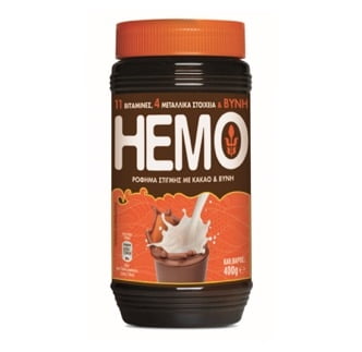 HEMO Cocoa Powder 400gr Yiotis | Agora Greek Delicacies