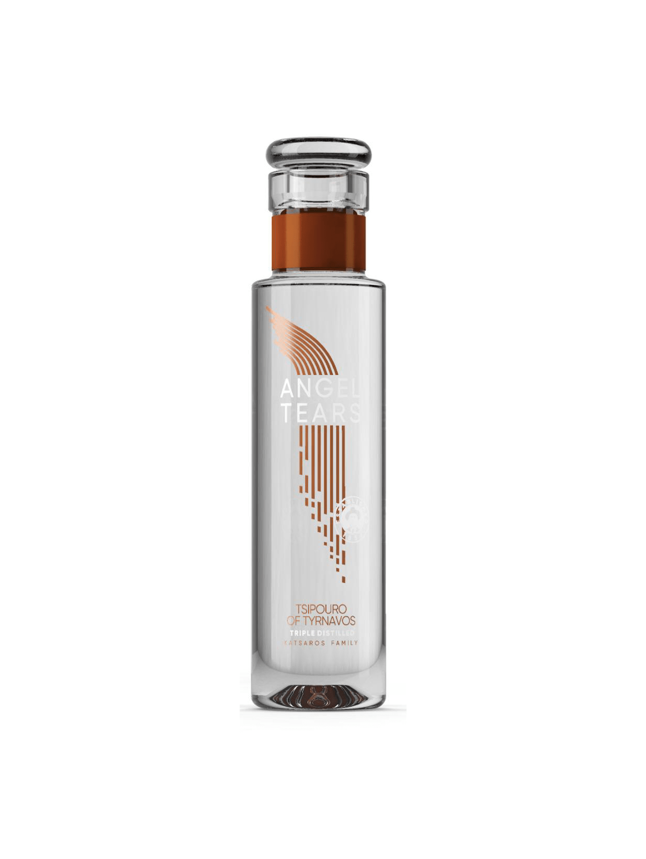 Tsipouro Angel Tears Triple Distilled in Crate 700ml | Agora