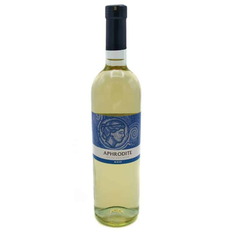 Aphrodite White Wine 750ml KEO | Agora Greek Delicacies
