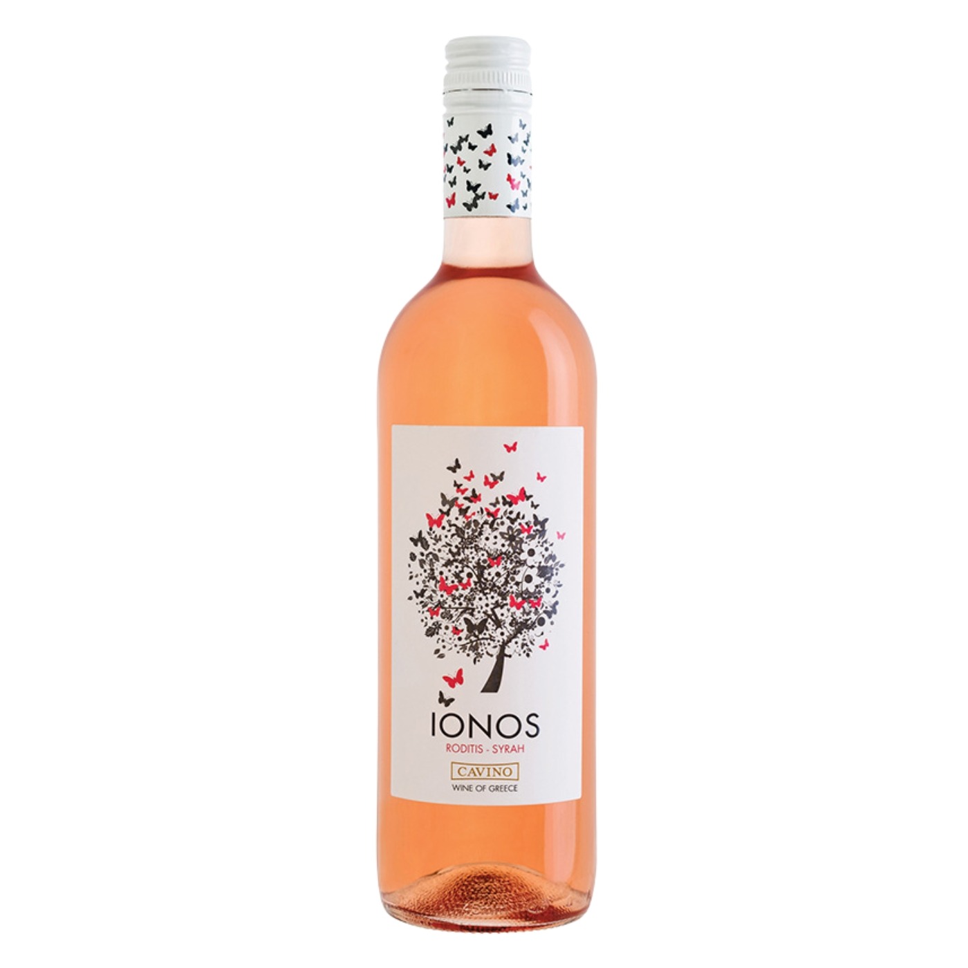 Ionos Dry Rose Wine 750ml Cavino | Agora Greek Delicacies
