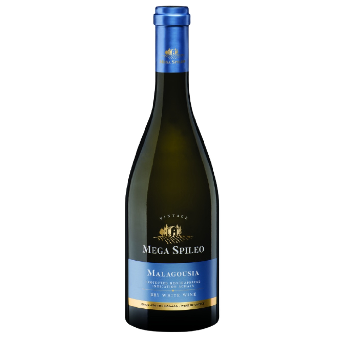 Malagousia White Wine 750ml Mega Spileo | Agora Greek Delicacies
