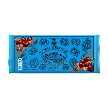 Dark Chocolate with Almonds and Sour Cherries Pavlidis | Agora