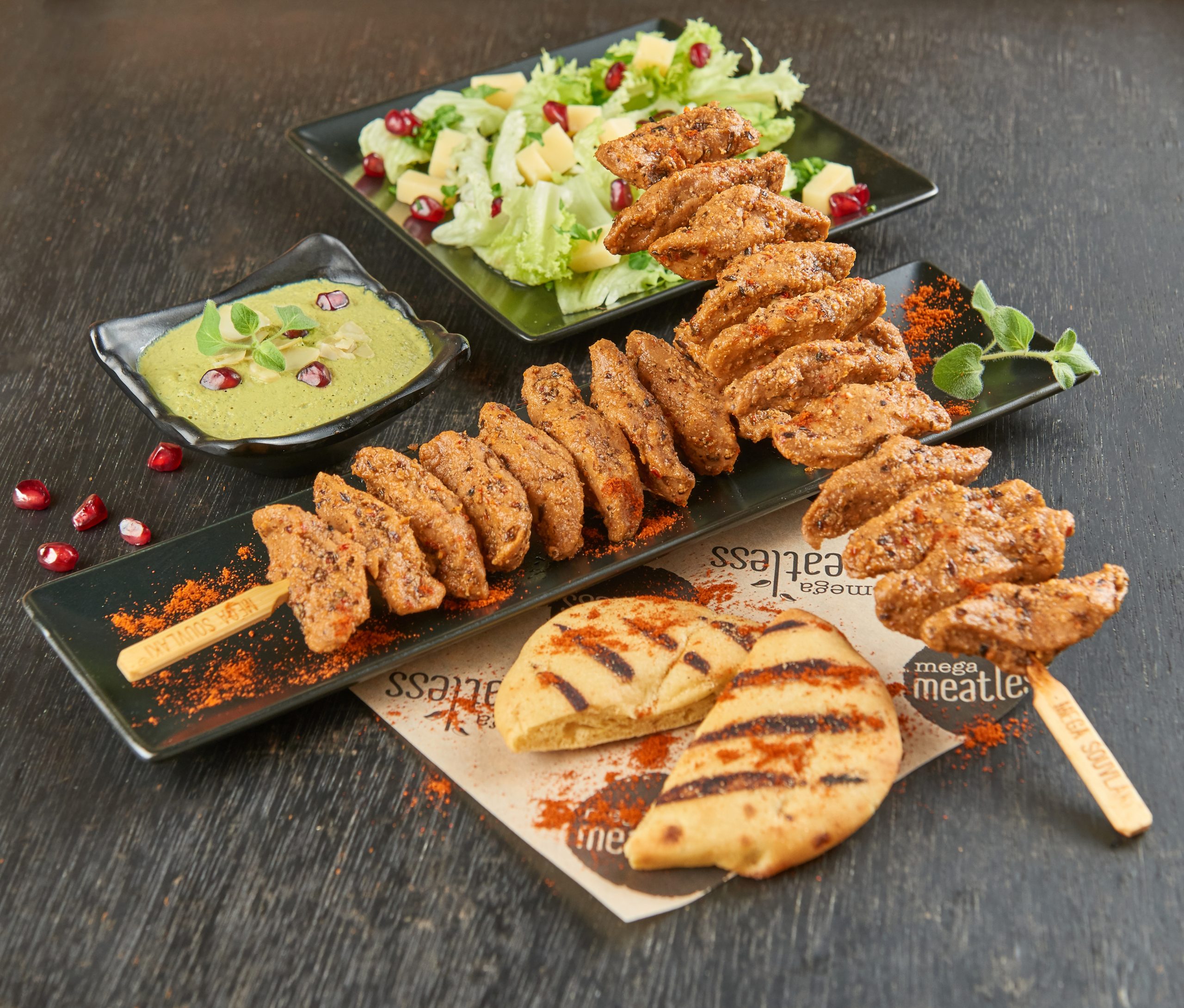 Meatless Souvlaki – Skewers 340g Megas Yeeros | Agora