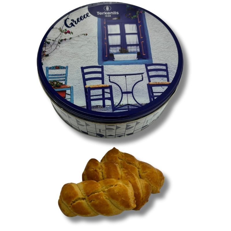 Koulourakia Vanilla Braided Cookies 340g Terkenlis | Agora